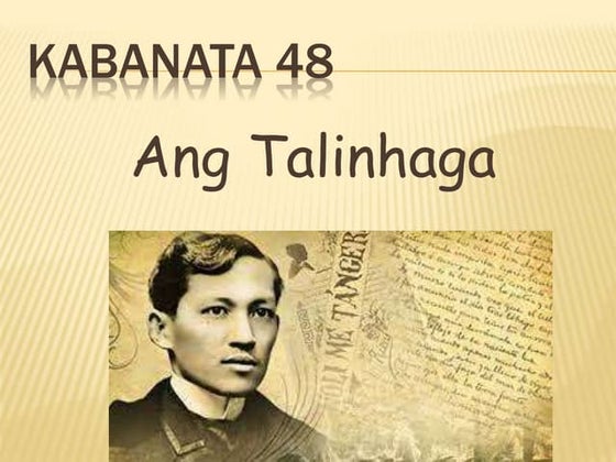 Noli me tangere kabanata 49 | PPTX