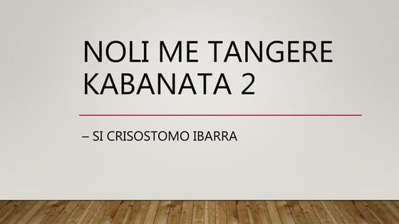 Kabanata 34 Ang Kasal Ni Paulita Ng El Fili Ppt