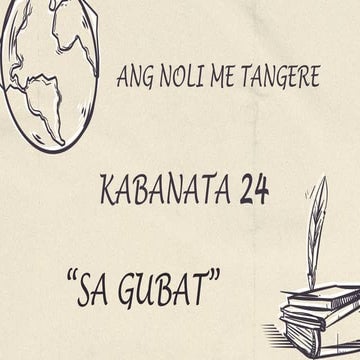 Noli me tangere kabanata 40 | PPTX