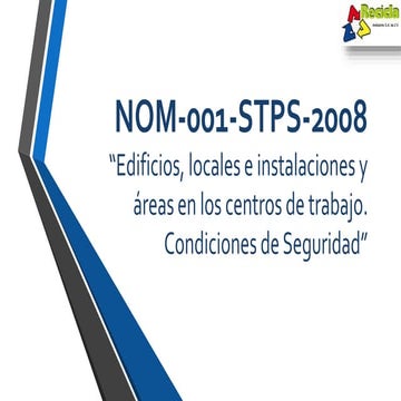 Guia Informativa de la Norma Oficial Mexicana NOM-002-STPS-2010 | PDF