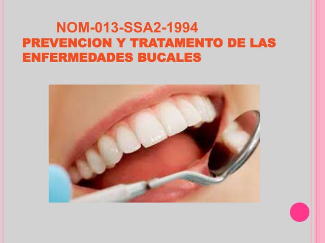 Pdf Norma Oficial Mexicana Nom 013 Ssa2 1994 Dokumentips | Images and ...