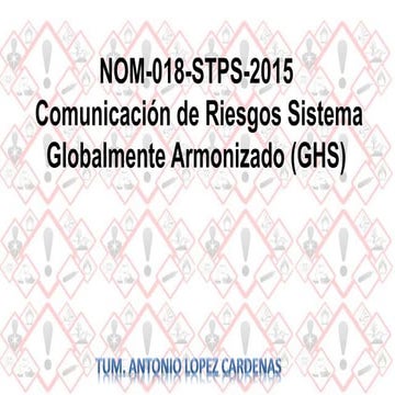 NOM-026-STPS | PPTX