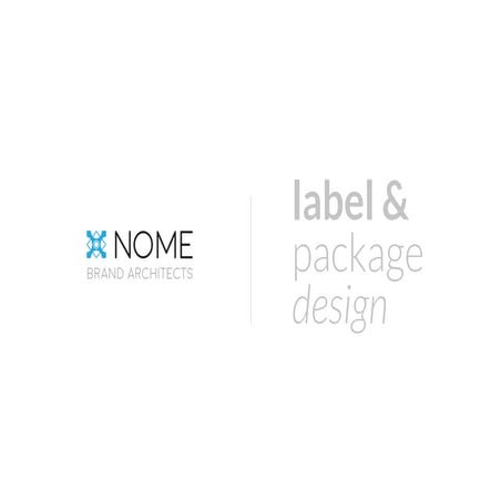 Nome label&package design | PDF