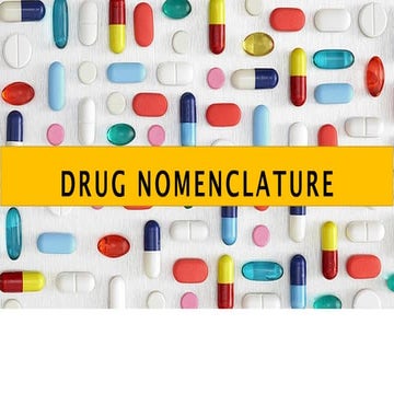 Nomenclature.pptx Drug nomenclature Chemical Generic Trade | PPTX