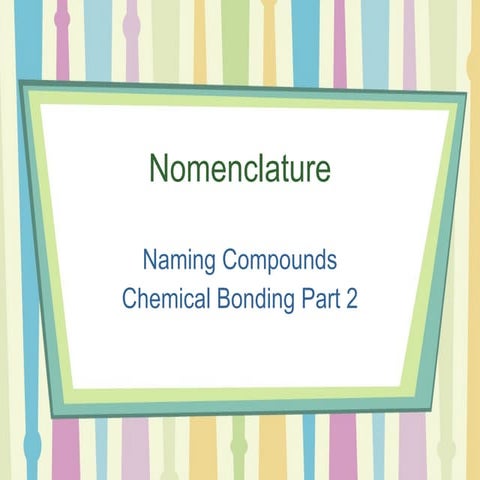 Naming compounds | PPT