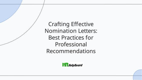 nomination-letter-example , Nomination Letter Template | PPT