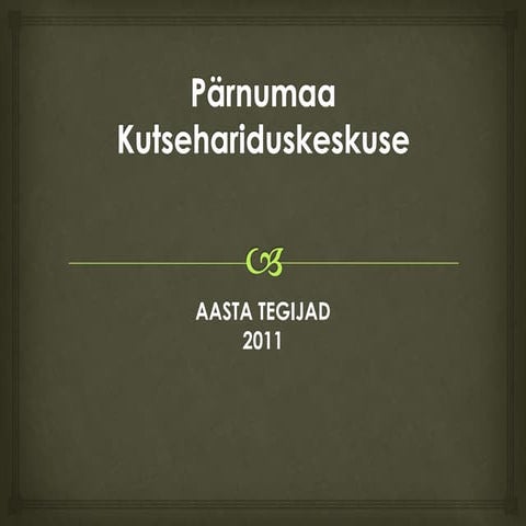 Nominendid 2011 | PPTX