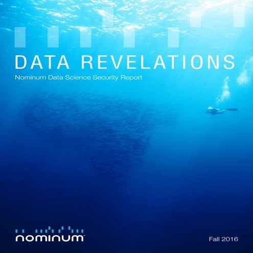 Nominum 2016 Fall Data Revelations Security Report | PDF