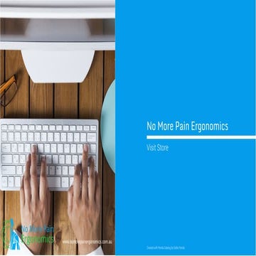 No More Pain Ergonomics - Product Catalogue 2015.pdf | Computer Peripherals | Computing