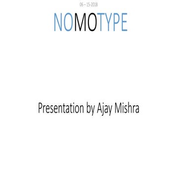 Nomotype | PPT