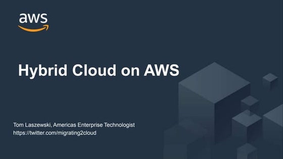 Hybrid Cloud on AWS : Provisioning, Operations, Management, and ...