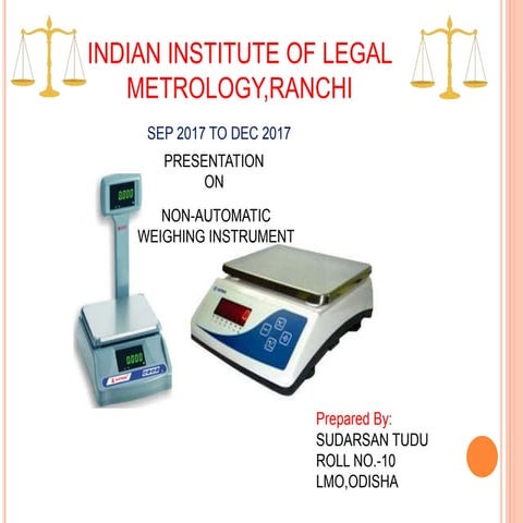 Non-Automatic weighing instrument.pptx