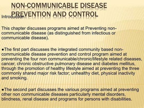 Grade 7 - Diseases (Communicable and Non-communicable Diseases) part 1 ...