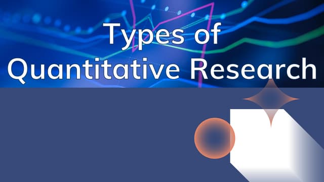 Examples of quantitative research titles | PDF