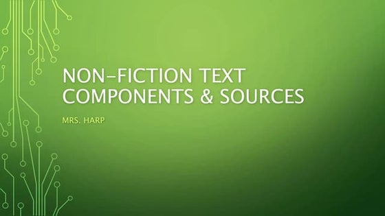 Parts Of A Book | PPT