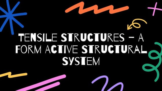 Cable systems - form active structure system | PPT