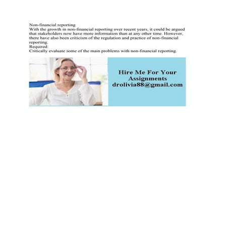Non-financial reporting With the growth in non-financial reporting ove.pdf