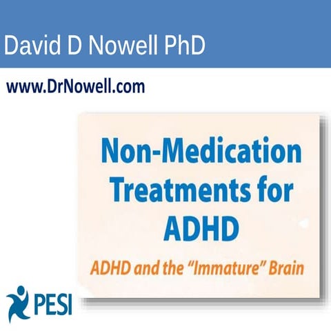 Non medication treatments for adhd | PPTX