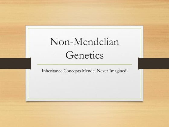 Non-Mendelian Genetics Notes - The Organized Science Teacher.pdf