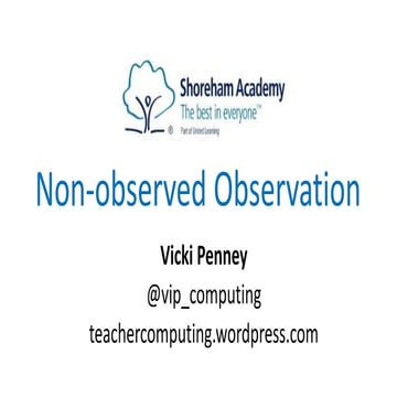Non observed observation3 | PPT