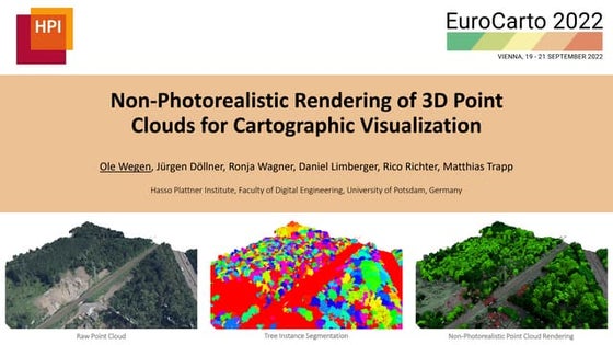 Interactive Close-Up Rendering for Detail+Overview Visualization of 3D Digital Terrain Models | PPT