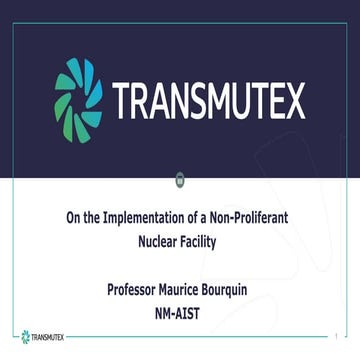 Non-Proliferation of nuclear materials.pptx