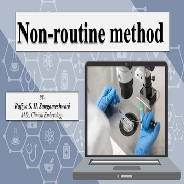 Non-routine methods | PPT