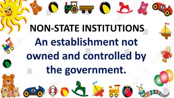 Module 2. lesson 4: THE NON-STATE INSTITUTIONS | PPTX
