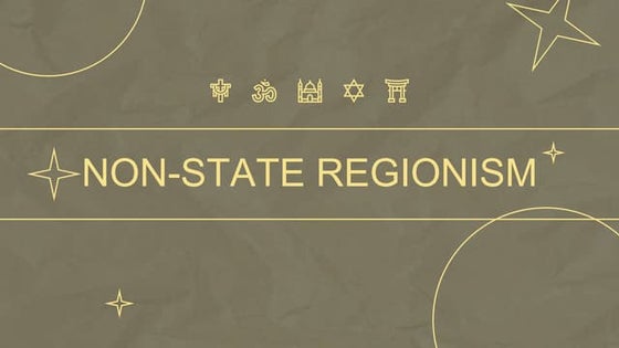 A World of Regions - The Contemporary World | PPTX | Political Issues ...