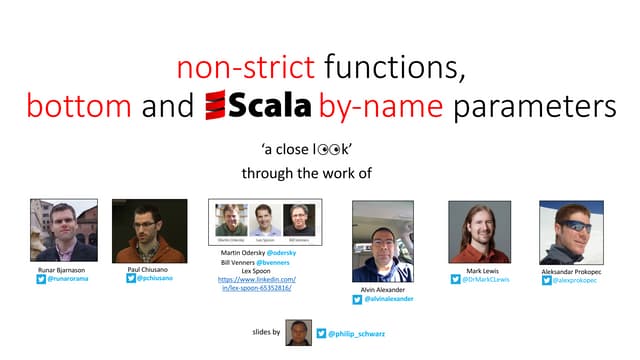Non Strict Functions Bottom And Scala By Name Parameters Ppt 0898
