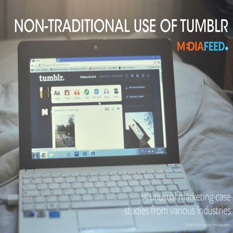 Non-traditional use of Tumblr | PPT