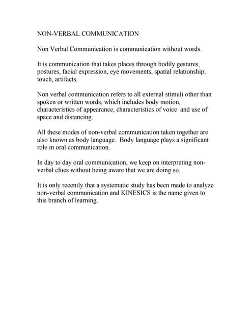 Body language and its importance during Interview. | PPT