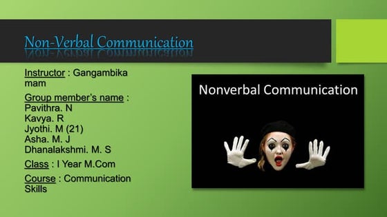 Communication | PPT