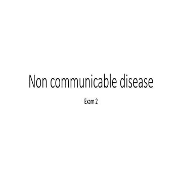 Non communicable disease for health 2.pptx