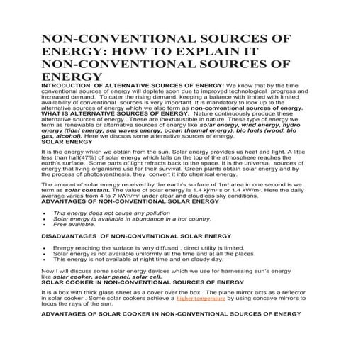 NON conventional sources of energy.docx