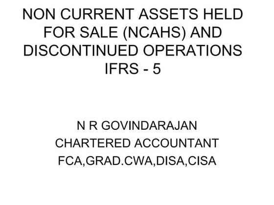 IAS-1: Presentation of Financial Statements | PPT
