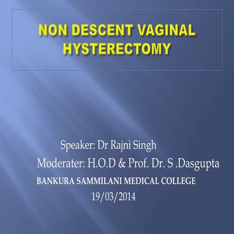 Hypertrophic elongated cervix (elongation of cervix) | PPTX