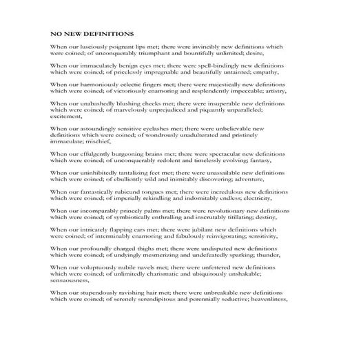 No New Definitions | PDF