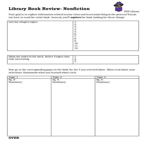 Nonfiction Book Analysis | PDF