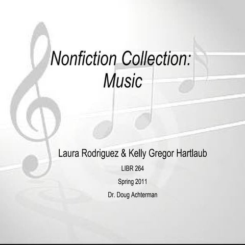 Nonfiction music | PPT