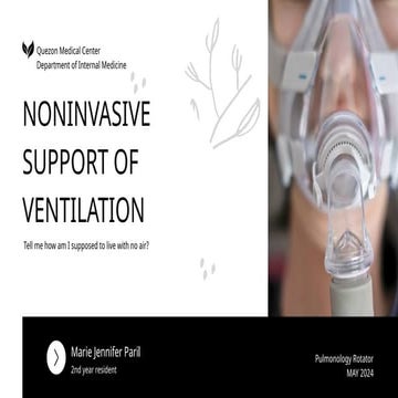 NONINVASIVE NONINVASIVE SUPPORT NONINVASIVE OF VENTILATION copy copy.pptx