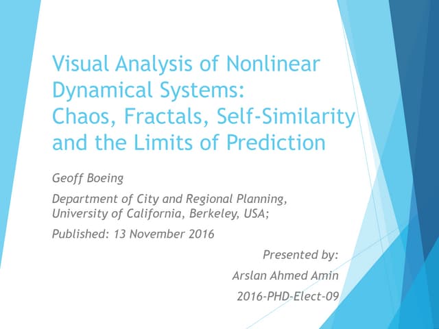Non Linear Dynamical Control Systems Ppt 3706