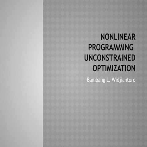 Nonlinear Optimization Programming (2).pptx