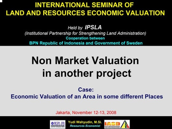 Environmental valuation techniques a review | PPTX | Business ...