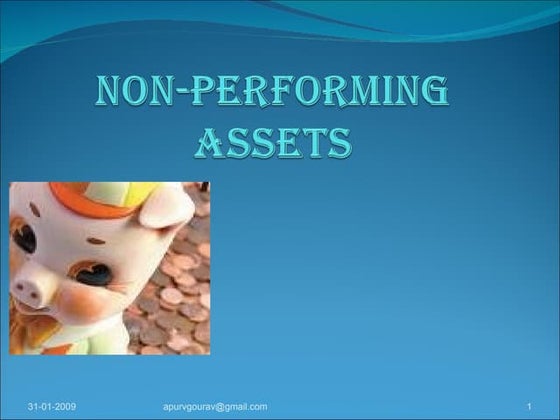 Non Performing Assets (NPA) | PPT
