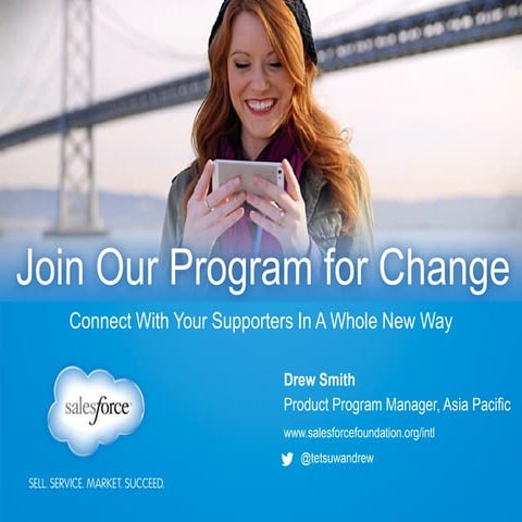 Salesforce Foundation Donation Program Information Package Ppt