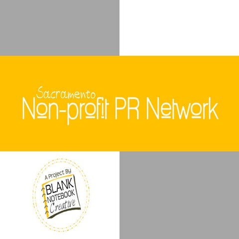 Sacramento Nonprofit PR Network | PDF