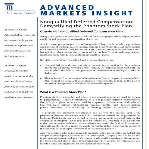 457(f) Plans Overview | PDF