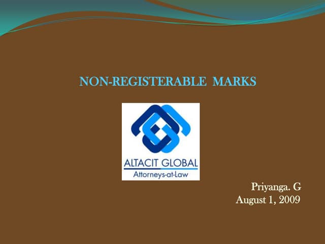 Intellectual property-Trademark | PPTX