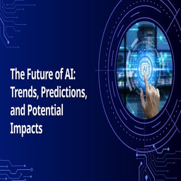 The future of artificial intelligence ppt | PPTX